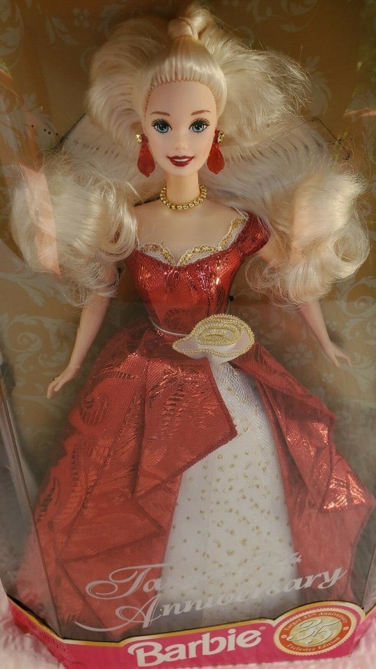 NEW 1997 TARGET 35TH ANNIVERSARY BARBIE SPECIAL EDITION MATTEL #16485 ...