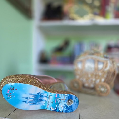 NWOB Irregular Choice “Home Before 12” Spinning Cinderella Heels, US 10 ...