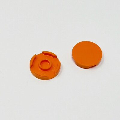 14769 LEGO Parts Tile Round 2x2 Bottom O ORANGE (2) | eBay