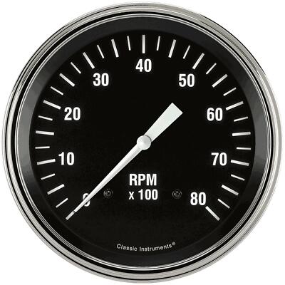 Classic Instruments Tachometer Gauge - HOT ROD 5IN TACH 8000 RPM | eBay