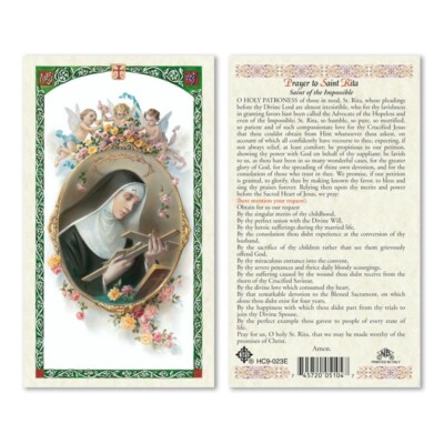 Holy Cards - Patron Saint