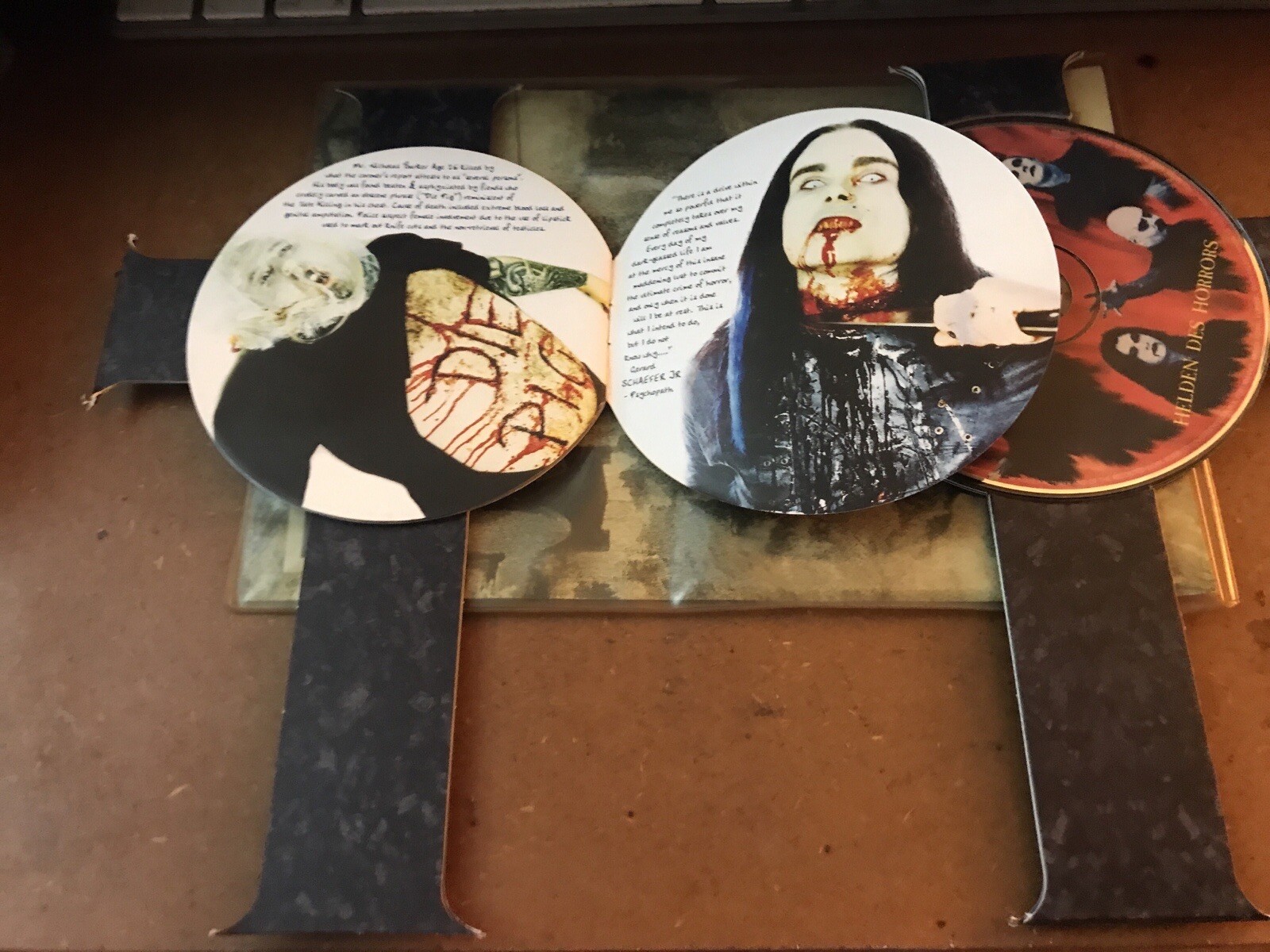 CRADLE OF FILTH - CRUELTY AND THE BEAST CD Signed by Nicholas Barker ...