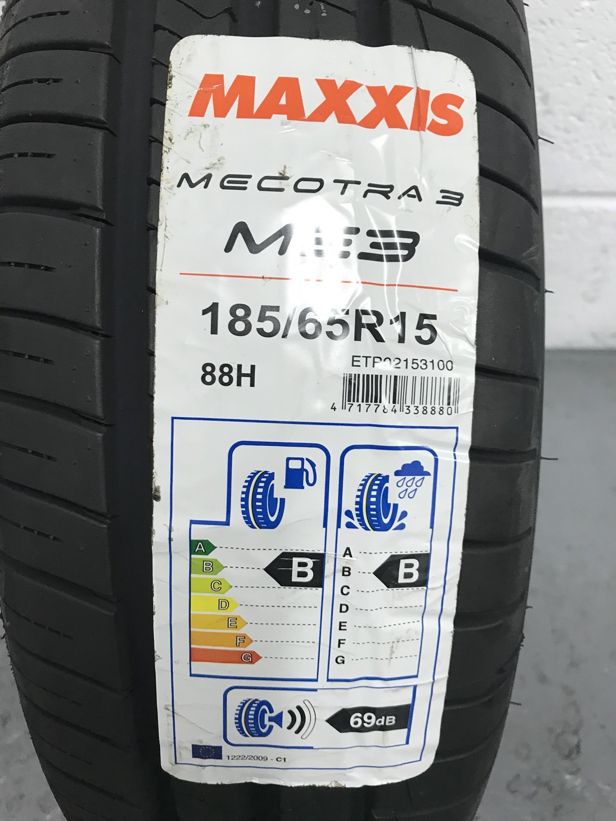 4 x 185/65 R15 Maxxis Mecotra ME3 88H 185 65 15 (1856515) - FOUR TYRES ...
