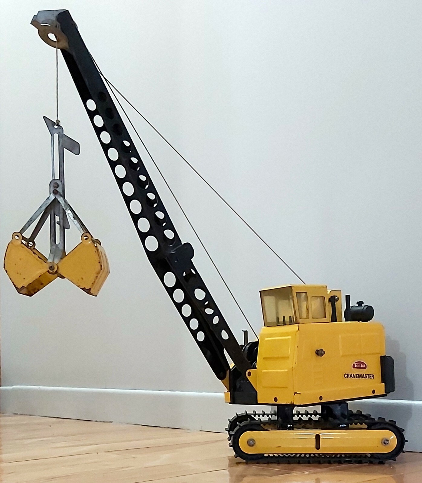 VINTAGE & RARE 1970' METAL TONKA CRAWLING SHOVEL CRANEMASTER | eBay