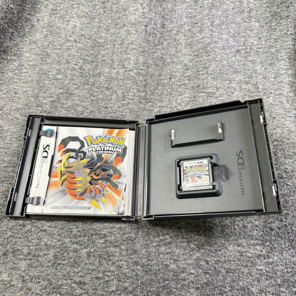 Pokemon Platinum Version Nintendo DS Game CIB E NTSC 2009 Nintendo RPG ...
