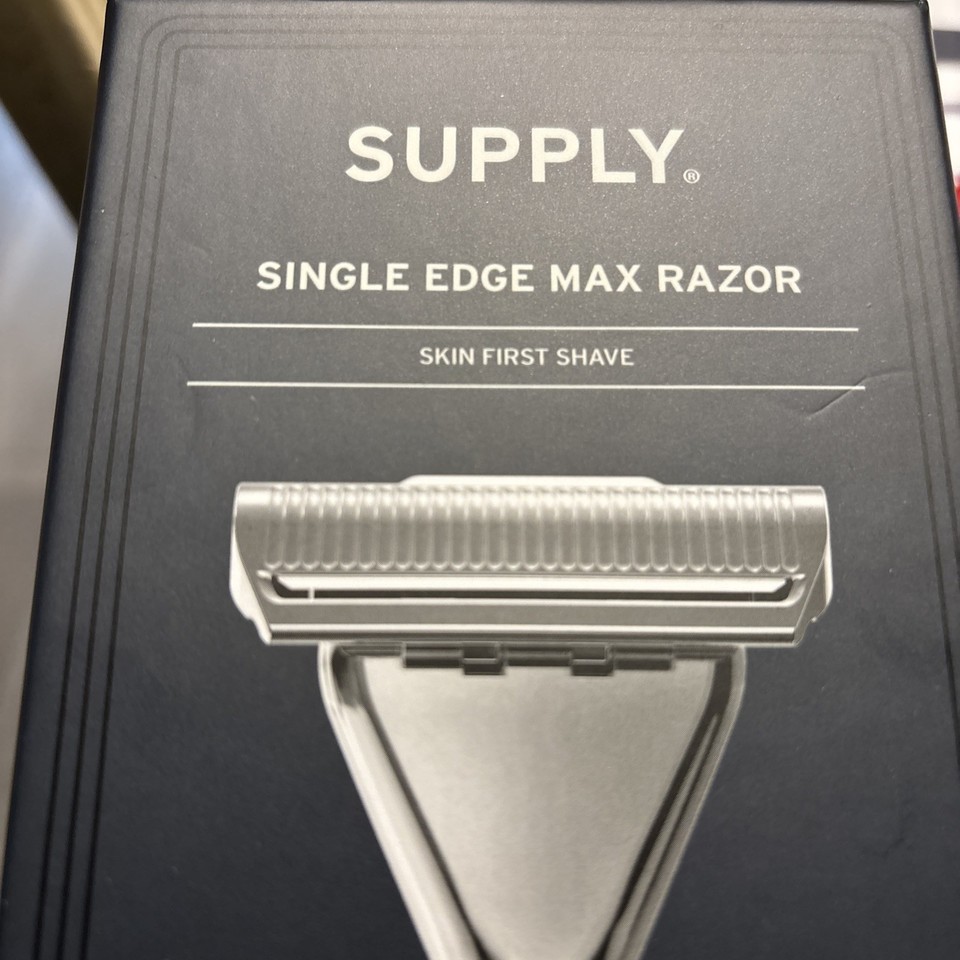 🌲SEALED NEW Supply Co Max Sing.Edge Razor Wall Mount Japane”Blade $20 ...