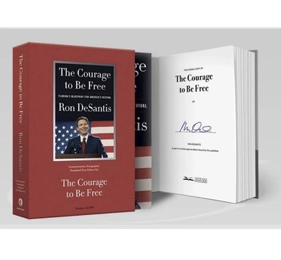 Ron DeSantis Signed Numbered Deluxe Collector Set /5000 The Courage to ...