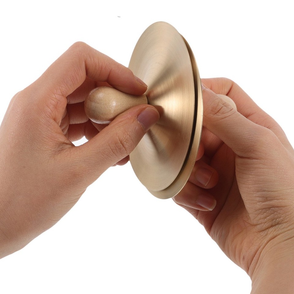 Small Finger Instrument Mini Cymbal Copper Band Cymbals for Dancing | eBay