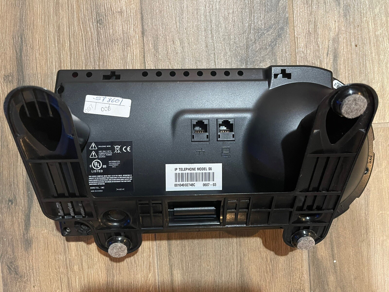 Shoretel 560 IP PoE Black Desk Phone IP560G Tested Reset Clean 6 Line ...