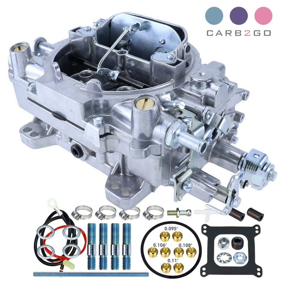 4 Barrel Edelbrock 1407 Carburetor for Performer Series 750 CFM Manual ...