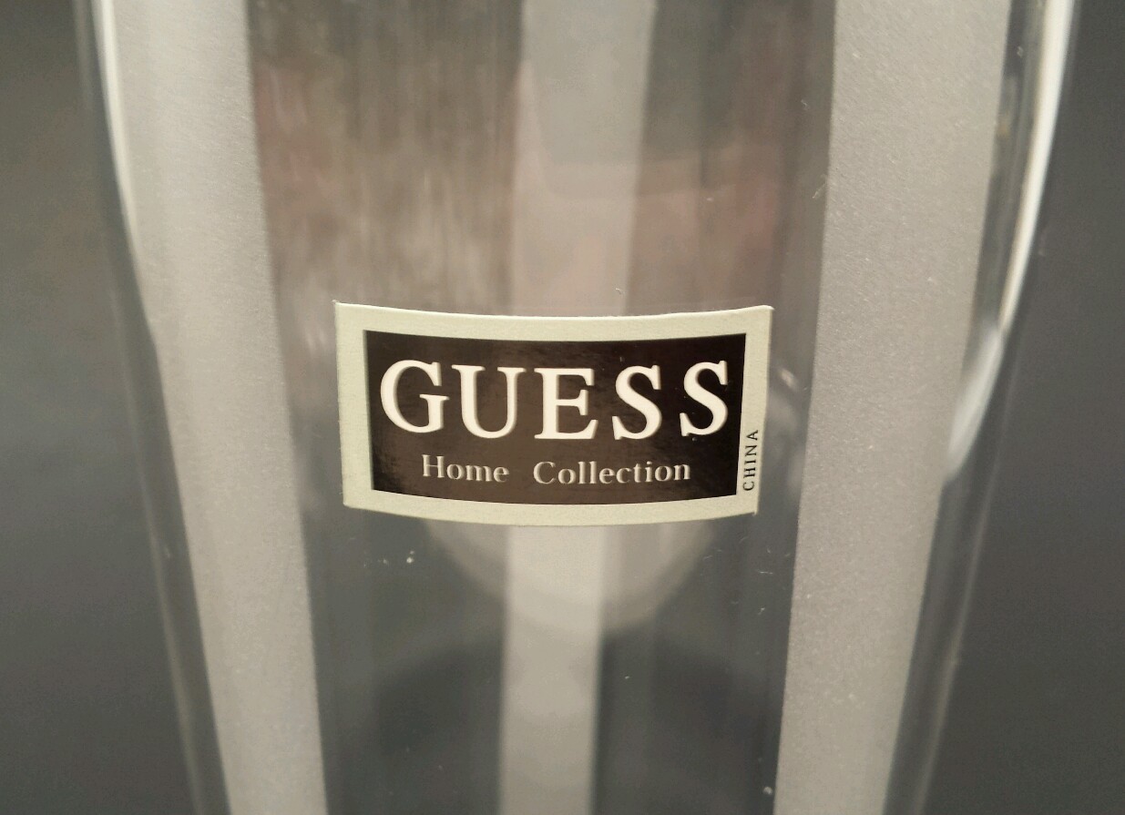 NEW Set of 4 Guess Home Collection Beverage Tumblers **Free Shipping ...