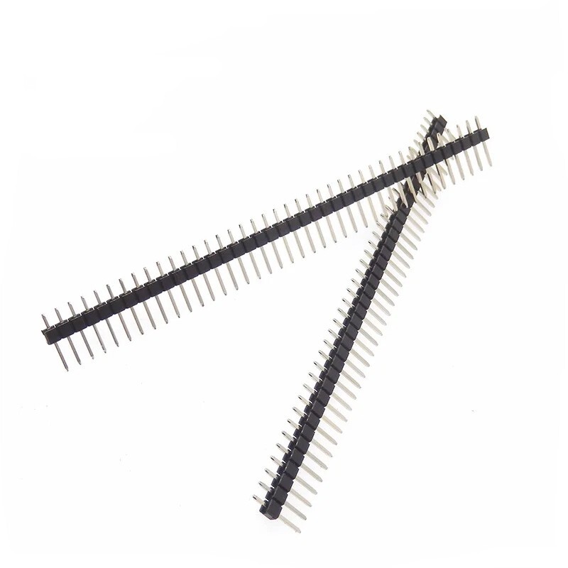 2.54mm 40 Pin 1x40 Single Row Male And Female 2.54 Breakable Pin Header ...