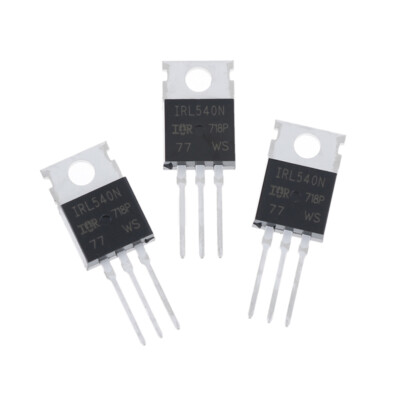10Pcs New IRL540 IRL540N power MOSFET TO-22YUG5 ny | eBay