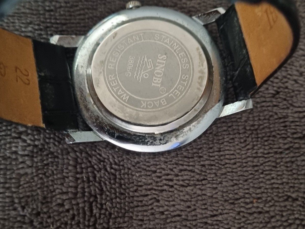 LARGE Spinning Hubcap Bugle Boy Mens Wrist Watch Bling, 45% OFF