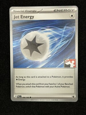 Jet Energy NON-HOLO 190/193 Series 4 5 Prize Pack Play! Stamped Promo ...