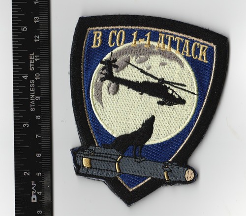 US Army Aviation Patch: B CO 1-1 ATTACK (AH-64) COLOR | eBay