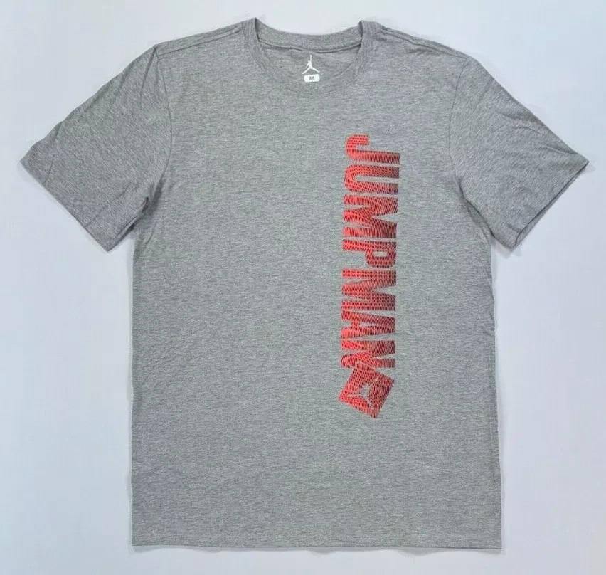 Men's Nike Jordan Standard Fit 100% Cotton T-Shirt NEW | eBay