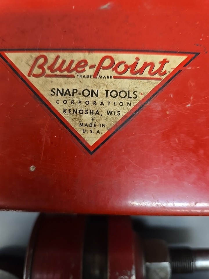 Vintage Blue Point Cylinder Ridge Reamer W/Metal Box Snap On Tool USA ...