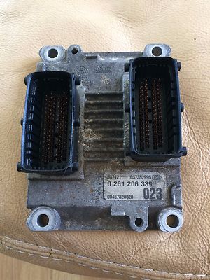 virgin fiat ecu virgin self coding 0 261 206 339 ME73H4 0261206339 ...