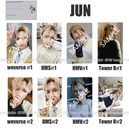 JUN SEVENTEEN FML POB photocard CARAT weverse UMS HMV Tower records | eBay