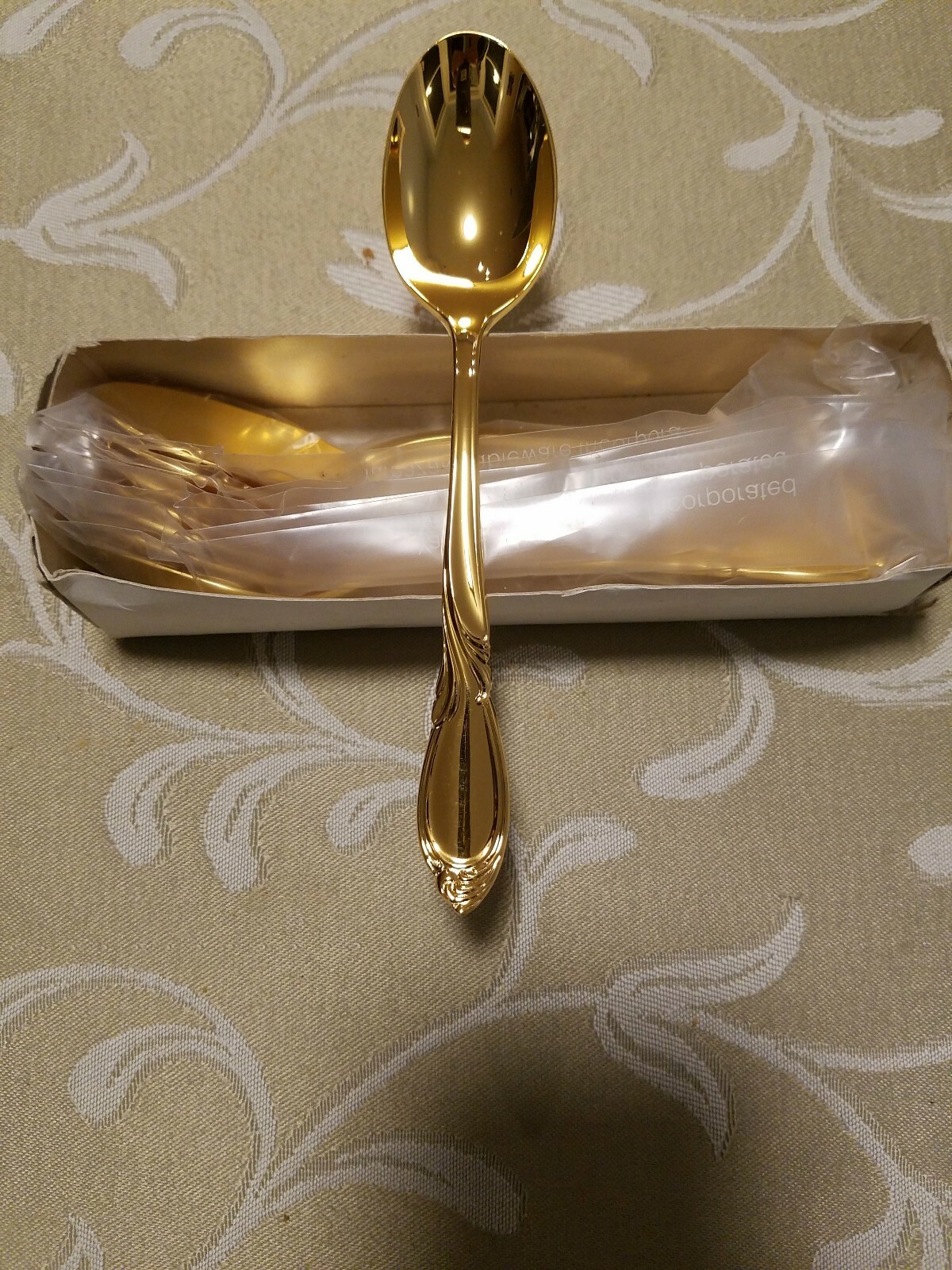 Yamazaki gold Cache 24K electroplate Tea Spoon NEW | eBay