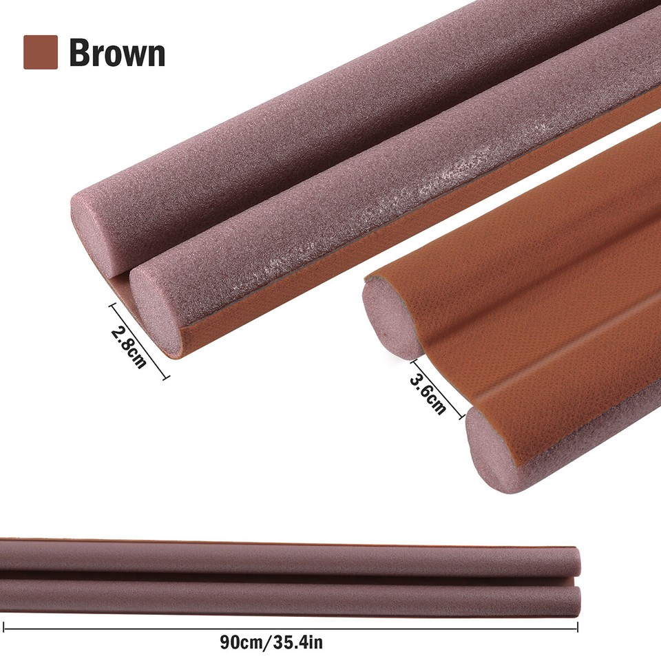 Under Door Bottom Seal Strip Stopper Soundproof Strip Blocker Door ...