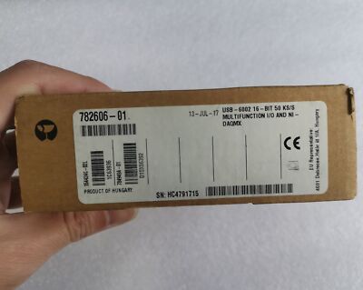 USB 6002 National Instruments USB 6002 Data Acquisition Card, DAQ ...