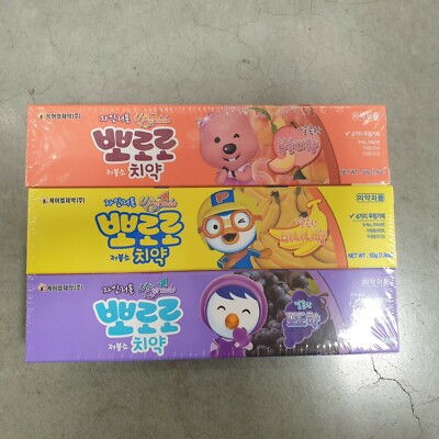 Pororo Baby Kids Toothpaste 250g Strawberry Safety Up 3 years old | eBay