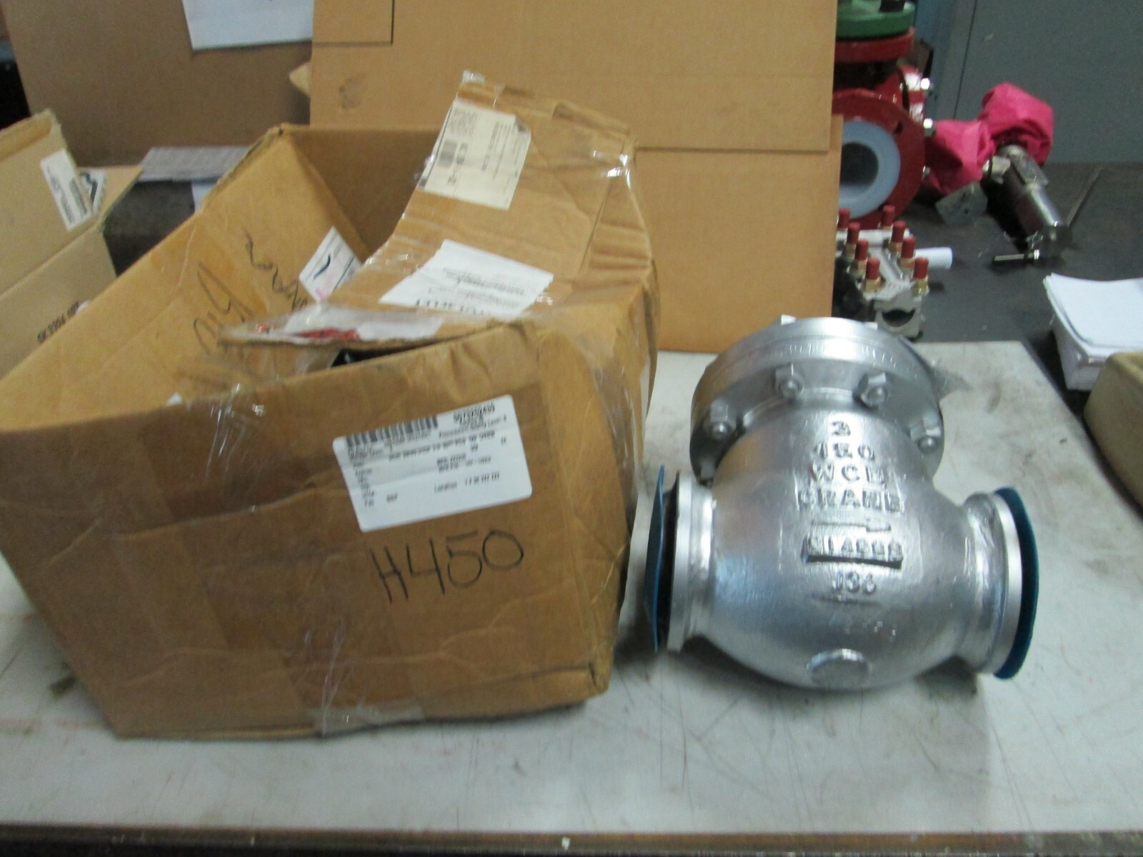 Crane WCB Nuclear Grade 3" 150 Buttweld Check Valve Fig# 147-1/2XV (NIB ...