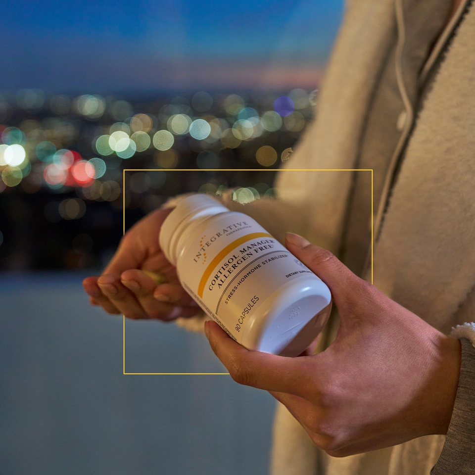 Cortisol Manager - Allergen-Free - Supplement with Ashwagandha and L ...