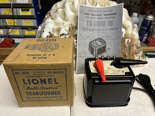 Lionel 1033 Transformer-Serviced-Upgraded-C7-W/Original Box | eBay