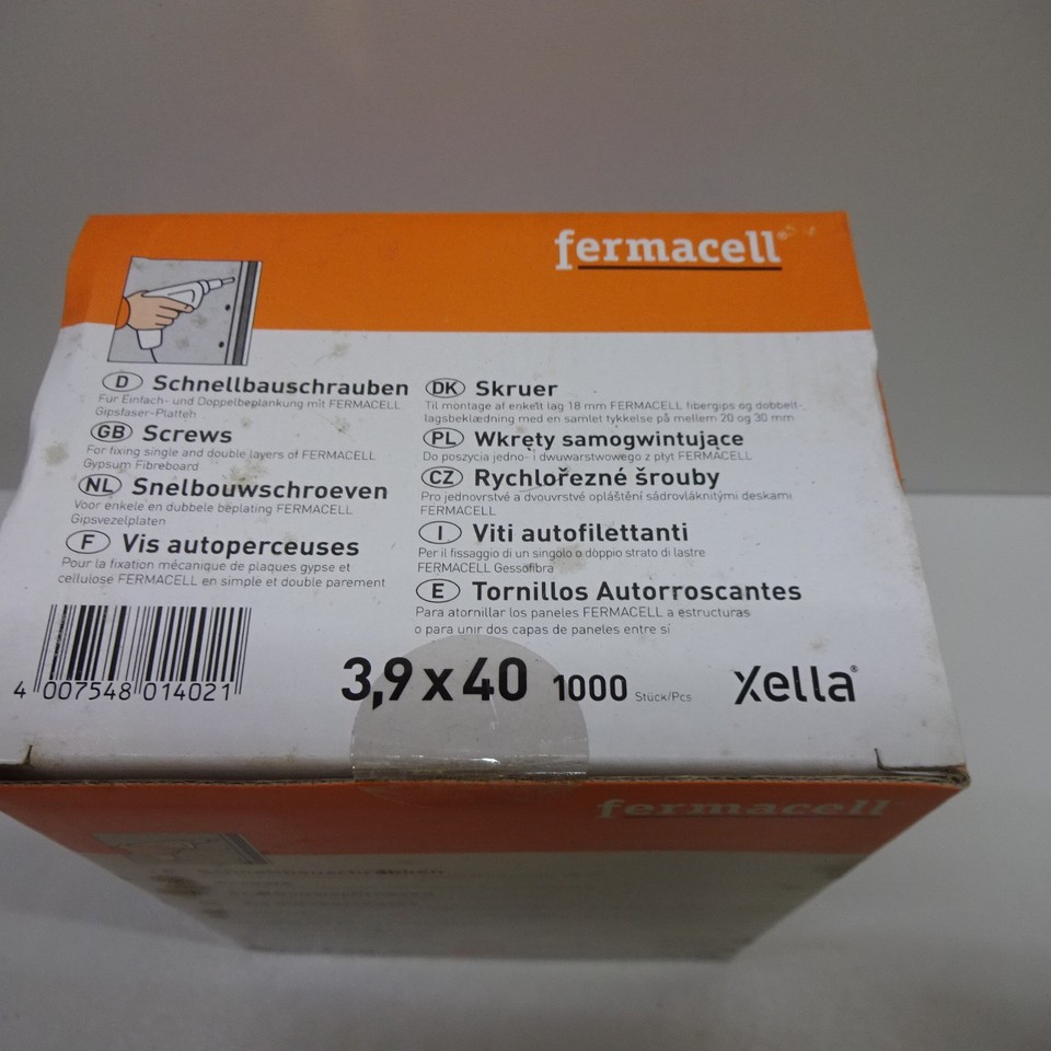 Fermacell Quick Construction Screws 3.9 X 40 Mm 1000 Pcs | eBay