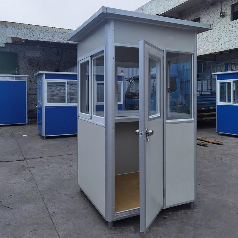 Assembled Guard Shack Ticket Toll Security Booth Prefab Portable Office ...