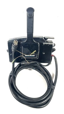 Mercury Quicksilver Marine Outboard Remote Control Box W/ 15' Harness 8 ...