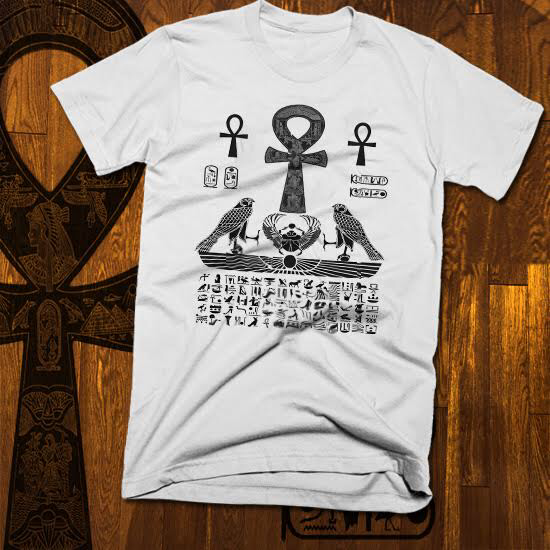 Egyptian t-shirt Kemet Pharaoh Ankh Eyes of Horus Hotep Nefertiti ...