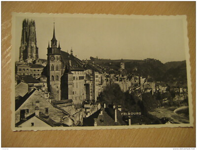 Fribourg Freiburg Post Card Switzerland | eBay