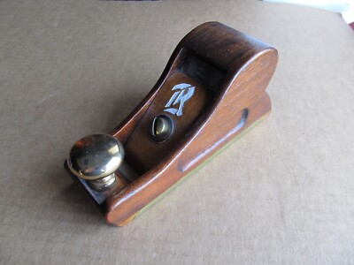 Custom Brass & Wood Hand Made Block Plane Wood Working Carpenter Tool ...