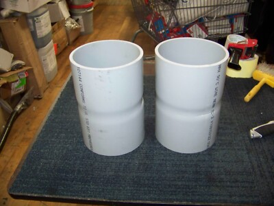 Lot of 2 PVC 7.25" OD x 6 5/8" ID x 10.5" Lon NEMA TC-2 Above Ground ...