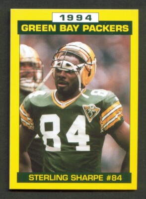 1994 Green Bay PACKERS Police #2 STERLING SHARPE South Carolina ...