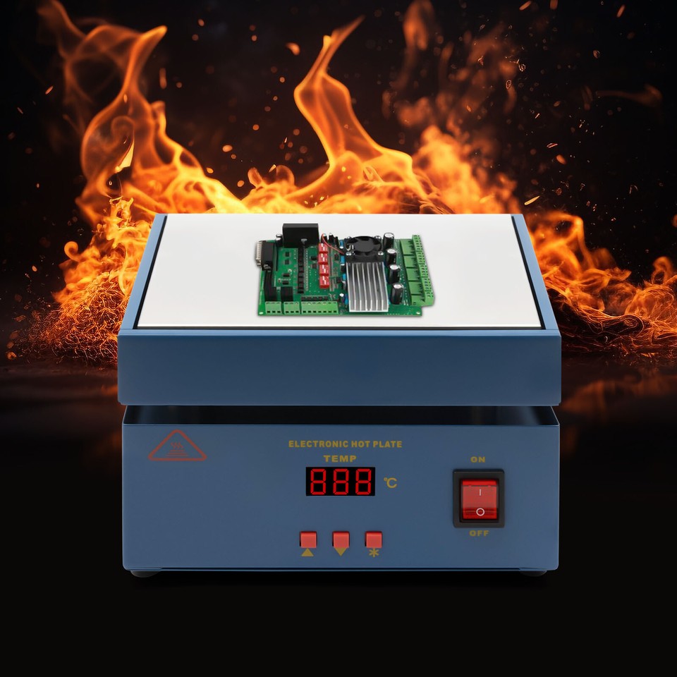 Microcomputer Electric Hot Plate for Reflow Soldering Preheating ...