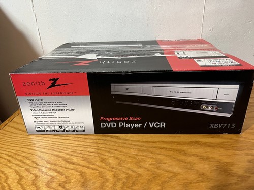 Zenith XBV713 Open Box DVD Player & Video Cassette Recorder ...
