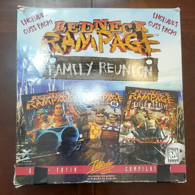 Redneck Rampage Family Reunion PC Big Box RARE 40421134748| eBay