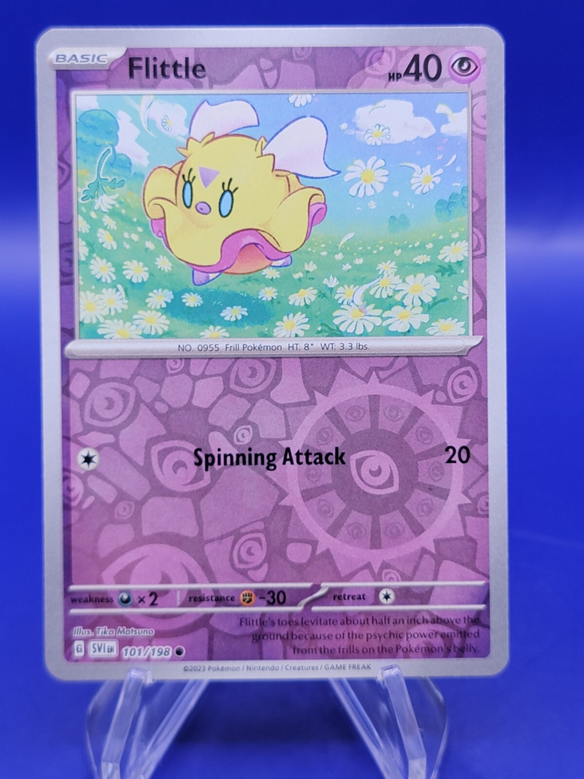 Flittle - 101/198 Scarlet & Violet Reverse Holo Common Pokemon - NM ...