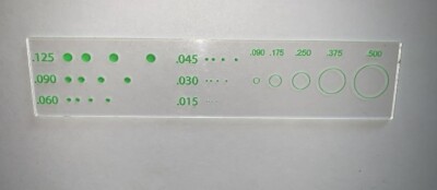 MX-6 Spacing Crack Comparator - Non Destructive Testing Visual ...