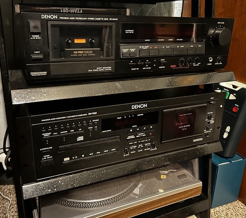 Denon DN-T620 CD & Cassette Player Recorder, Combo Deck with Rack Ears ...
