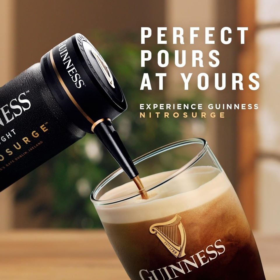 Guinness Draught Nitrosurge Device Stout Beer Perfect Pub Pour at Home ...