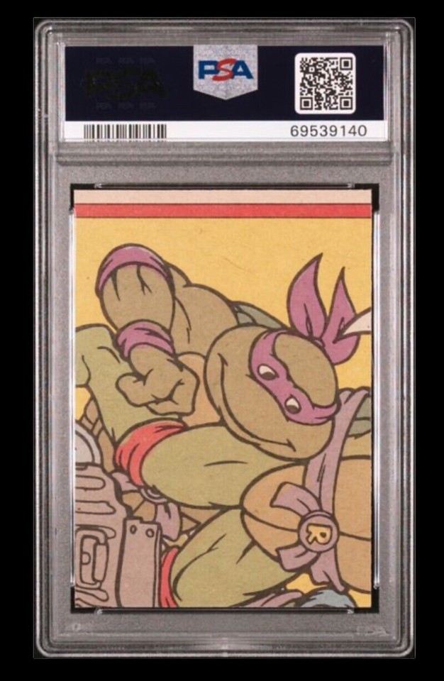 1989 OPC tmnt #92 leonardo rc; teenage mutant ninja turtles PSA 10 (POP ...