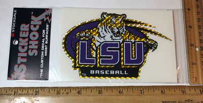 LSU Tigers Prism Decal Sticker Louisiana State University NCAA College ...