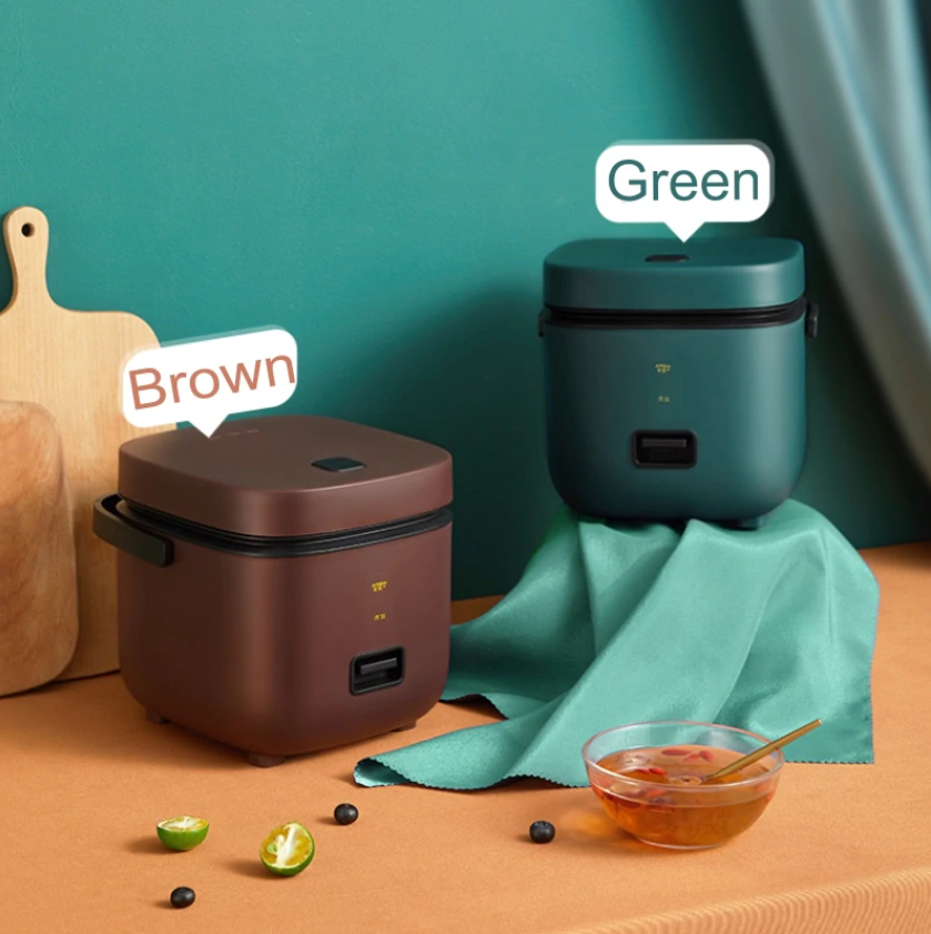Electric Rice Cooker 1.2L Portable Mini Small Rice Cook 5Colours 3Cups ...