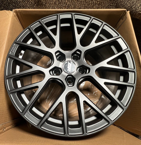 (QTY 1) ESR RF11 Matte Graphite 10 Spoke Wheel Rim 19x9.5 5x120 22mm ...